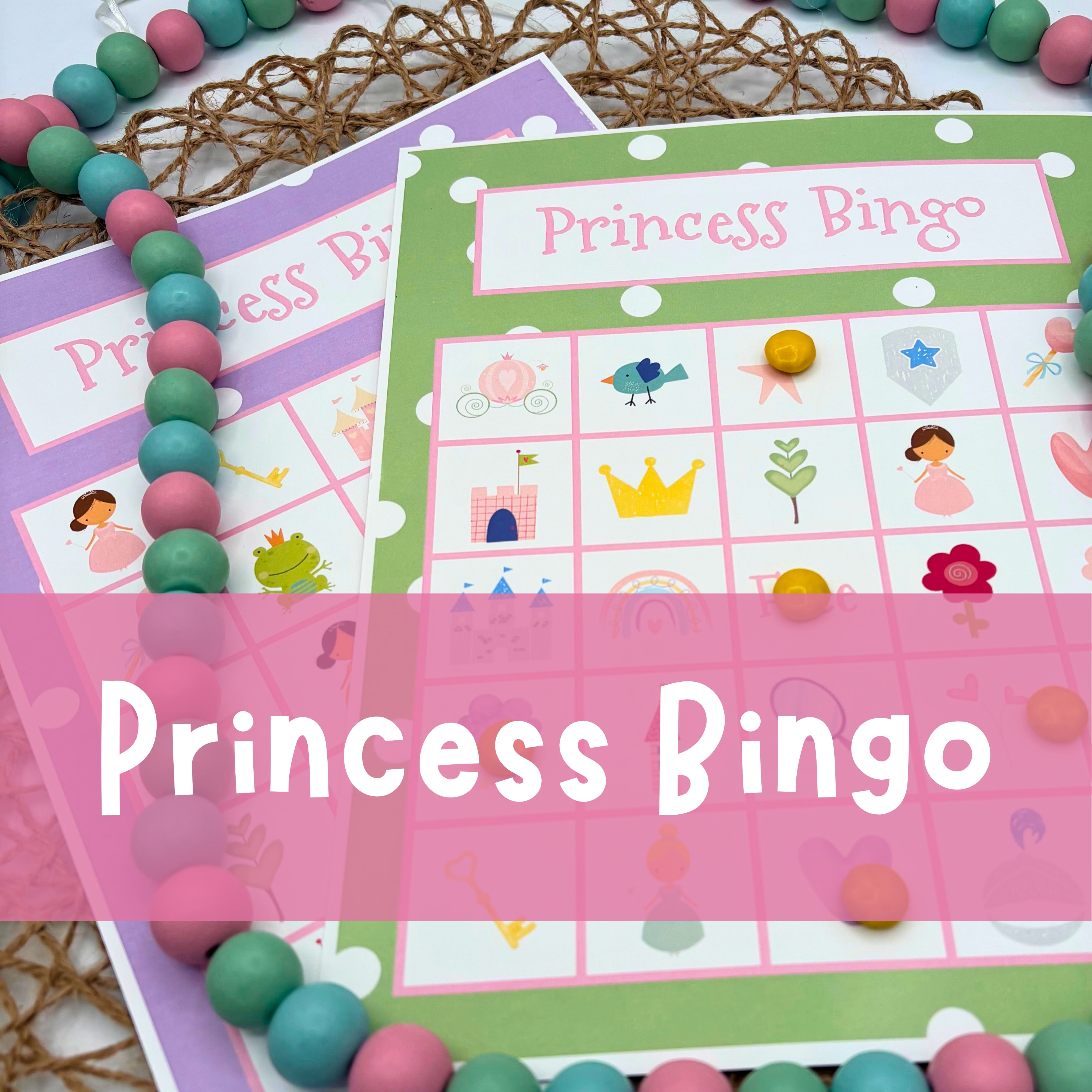 Princess Bingo Game – Printology