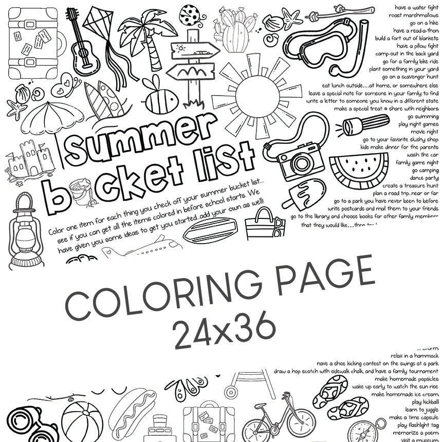 Coloring Sheets 24x36 – Printology